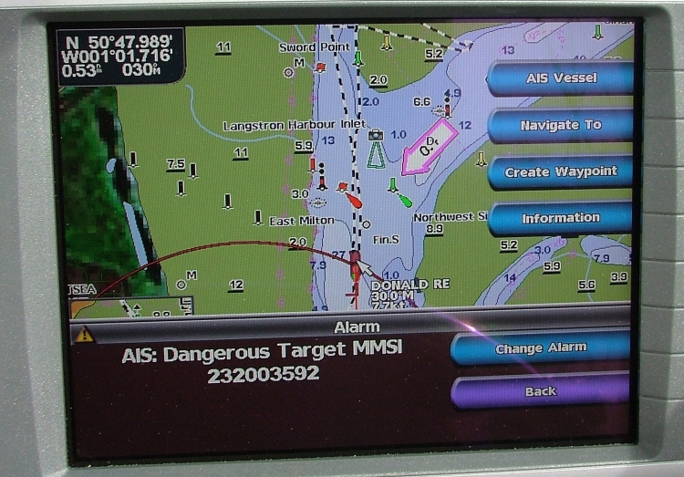 AIS Display 5 - Boat Angling